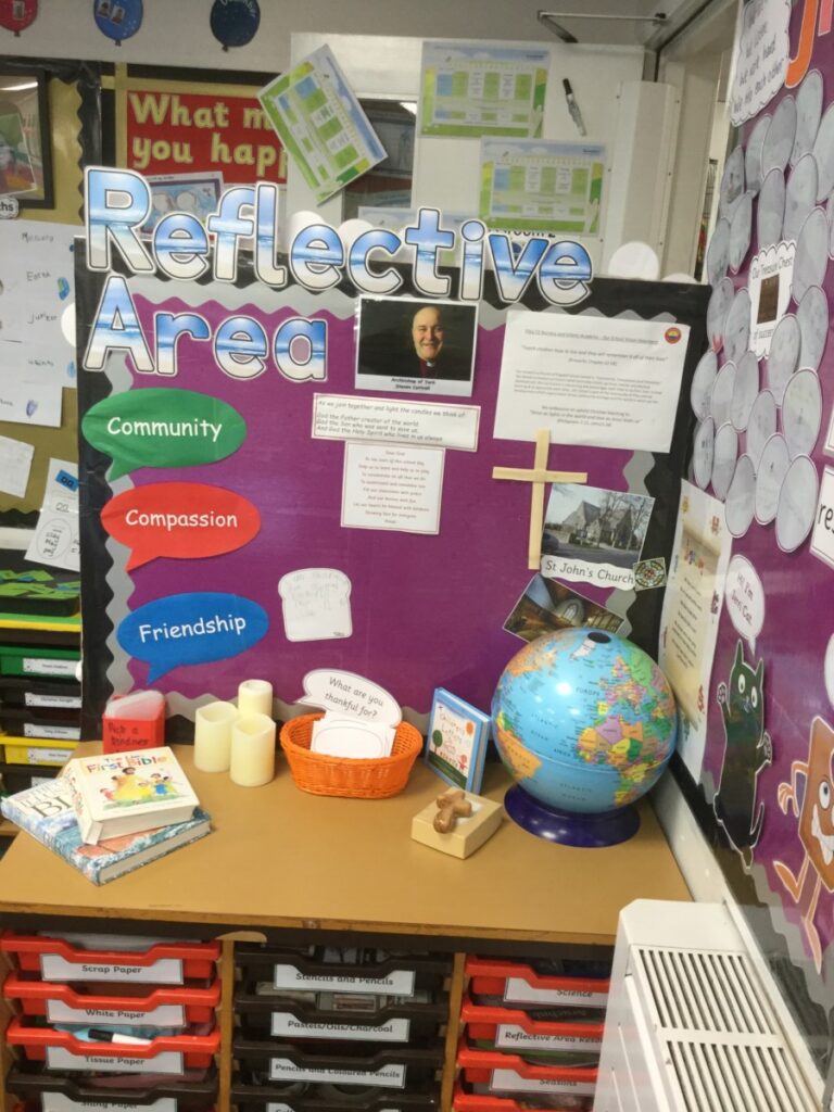 Reflective Area – Filey Church of England Nursery and Infants Academy