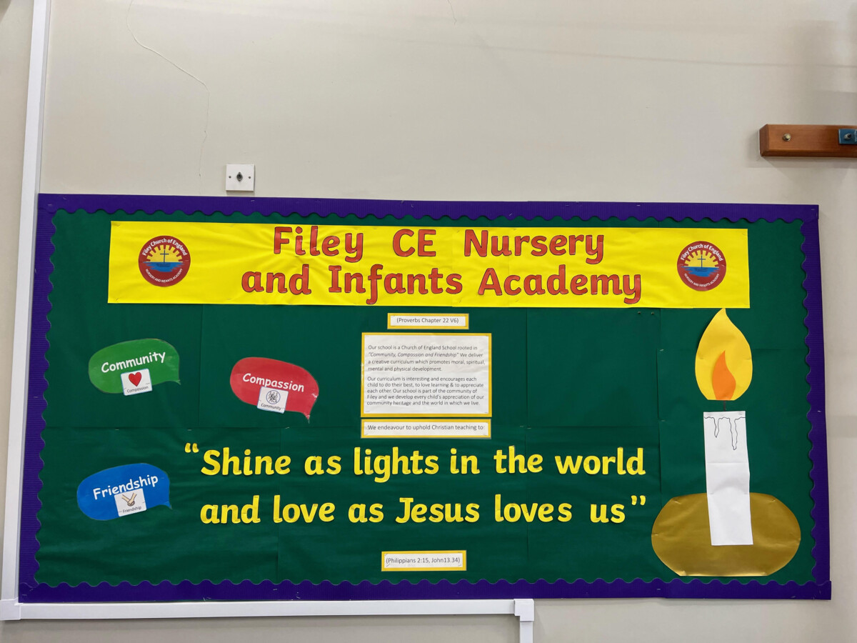 Filey Church of England Nursery and Infants Academy » Vision Statement